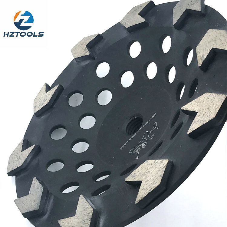Arrow segment Diamond grinding wheel